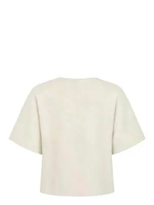 Staud Ava Bow-fastening Blouse - Neutrals