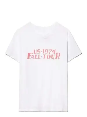 NILI LOTAN Brady Graphic T-shirt - White