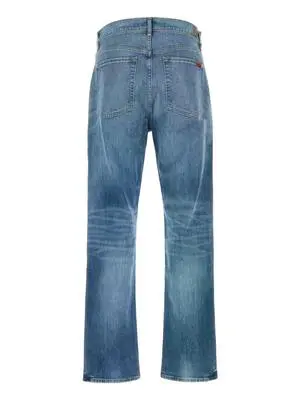 7 For All Mankind Straight-leg Jeans - Blue