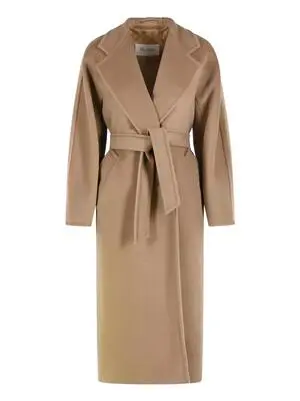 Max Mara Madame Belted Coat - Brown