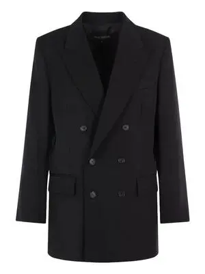 TER ET BANTINE Ter Et Bantine Double-Breasted Wool Blazer