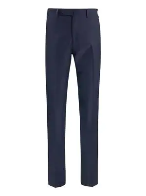 GERMANO 1952 Virgin Wool Tailored Trousers - Blue