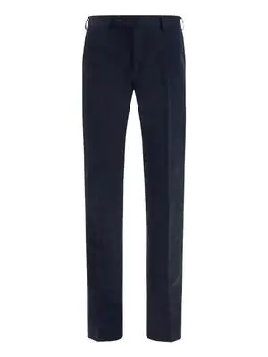 GERMANO 1952 Germano 1952 Navy Blue Corduroy Tailored Trousers