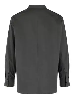 Sacai Patch-pocket Buttoned Shirt - Green