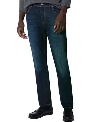 PT TORINO Slim-fit Jeans With Faded Effect - Blue