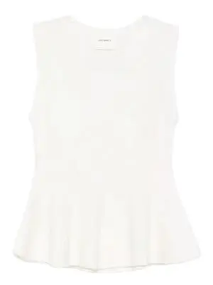 LISA YANG Milia Vest - White