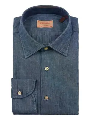 BORRIELLO NAPOLI Button-up Shirt - Blue