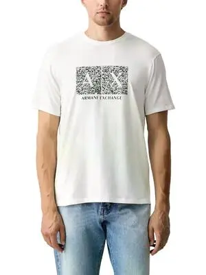 Armani Exchange Logo-print Short-sleeve T-shirt - White