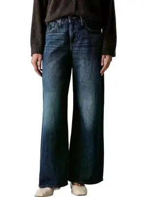 LEVI'S Faded Wide-leg Jeans - Blue