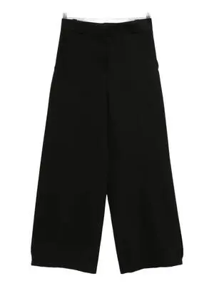 Giorgio Armani Wide-leg Palazzo Pants - Black
