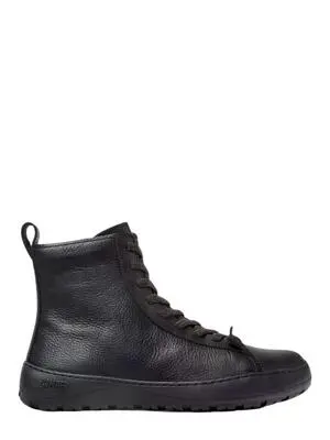Camper Peu Serra Lace-up Ankle Boots - Black