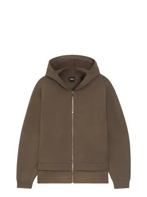 HUGO BOSS Hugo Boss Zip-Up Hoodie With Drawstring