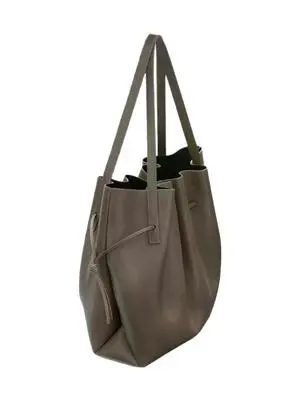 Yuzefi Scallop Tote Bag - Grey