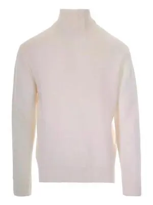 PAOLO PECORA High-neck Sweater - Neutrals