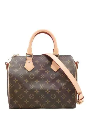 LOUIS VUITTON Speedy Bandouliere 25 Satchel - Brown