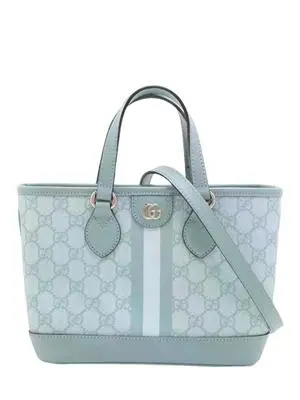 Gucci Ophidia Tote Satchel - Blue