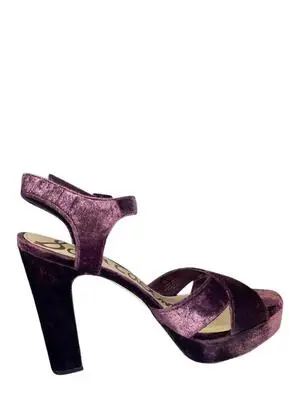 Sam Edelman Arlene Platform Sandals - Purple
