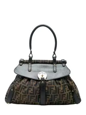 Fendi Medium Zucca Canvas Magic Handbag - Brown