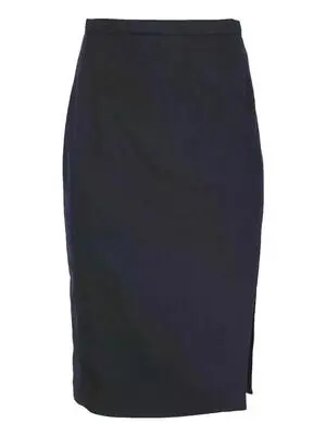 Altuzarra Side-slit Pencil Skirt - Blue