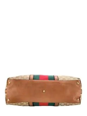 Gucci Gucci Rania Convertible Top Handle Bag Brown