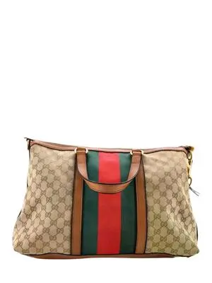 Gucci Rania Convertible Top Handle Bag - Brown
