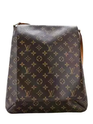LOUIS VUITTON Monogram Canvas Musette Salsa Gm Crossbody Bag - Brown