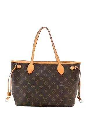 LOUIS VUITTON Monogram Canvas Tote Bag - Brown