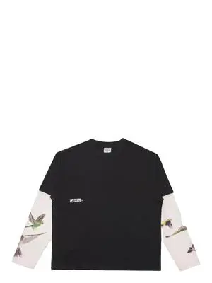 STUDENTS Tremonton Layered T-shirt - Black