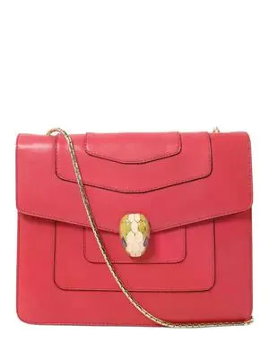 BVLGARI Serpenti Chain Shoulder Bag - Pink
