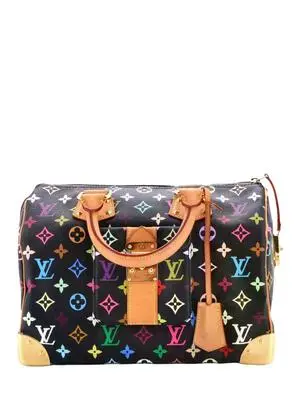 LOUIS VUITTON Capucines Satchel Bag - Black