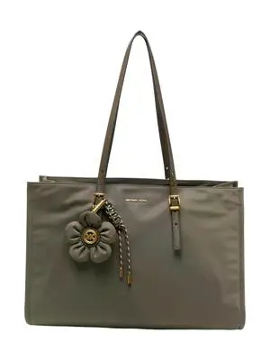 Michael Kors Flower Charm Tote Bag - Grey