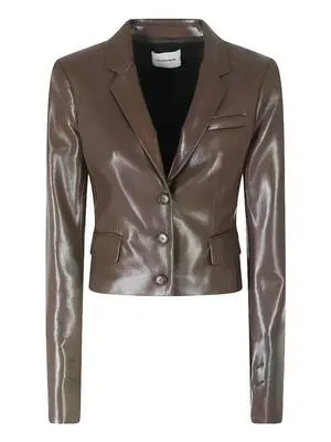 Andamane Zefira Button-fastening Blazer - Brown