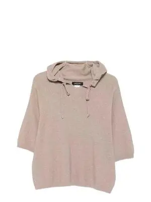FABIANA FILIPPI Fabiana Filippi Knitted Drawstring Hoodie