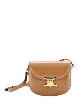 Celine Triomphe Shoulder Bag - Brown