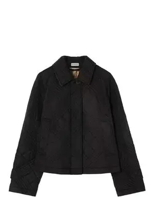 Burberry Quilted Nylon Tiffield Jacket - Black