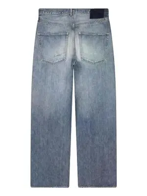 Visvim Social Sculpture 01 Distressed Jeans - Blue