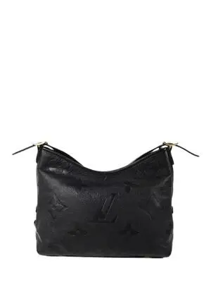 LOUIS VUITTON Carryall Pm Monogram Empreinte Shoulder Bag - Black