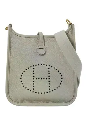 Hermès Evelyne Calfskin Shoulder Bag - Neutrals