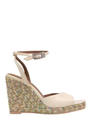 Kurt Geiger Embellished Wedge Sandals - Neutrals