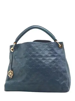 LOUIS VUITTON Monogram Empreinte Artsy Mm Hobo Bag - Blue
