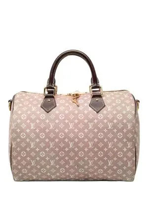 LOUIS VUITTON Monogram Idylle Speedy Bandouliere 30 Satchel - Brown