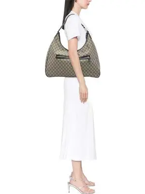 Gucci Xl Gg Supreme Travel Bag - Neutrals