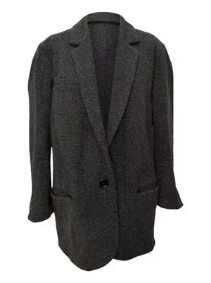 ISABEL MARANT VINTAGE Isabel Marant Vintage Tweed Peacoat Wool Blazer