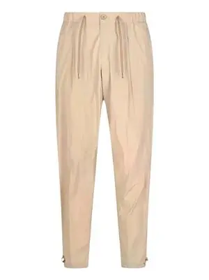 Herno Drawstring Waist Trousers - Neutrals