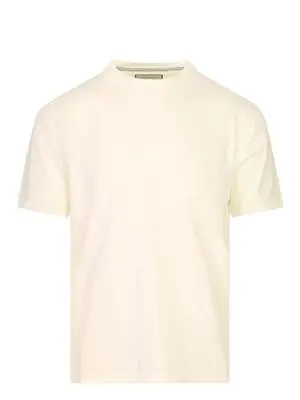 Canali Embroidered-pocket T-shirt - Neutrals