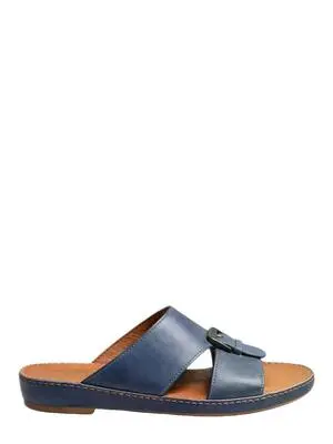 DOUCAL'S Leather Buckle-fastening Sandals - Blue