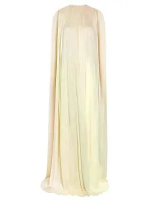 PETAR PETROV Petar Petrov Ruched Pocket Maxi Dress