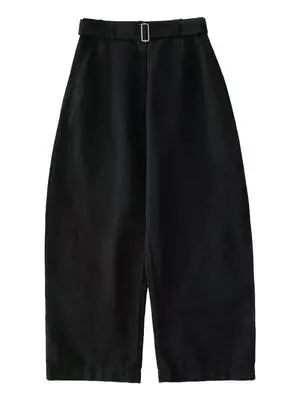 Studio Nicholson Chatto Belted Trousers - Black