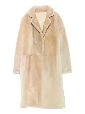 YVES SALOMON Shearling Coat - Neutrals