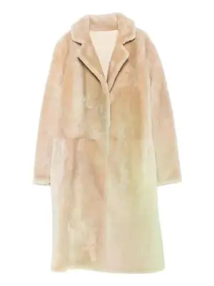 YVES SALOMON Shearling Coat - Neutrals